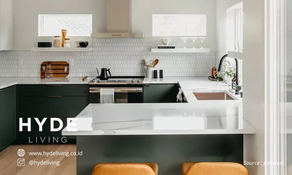 10 Ide Dapur Cantik Warna Putih Untuk Tampil Bright dan Fresh | Hyde Living
